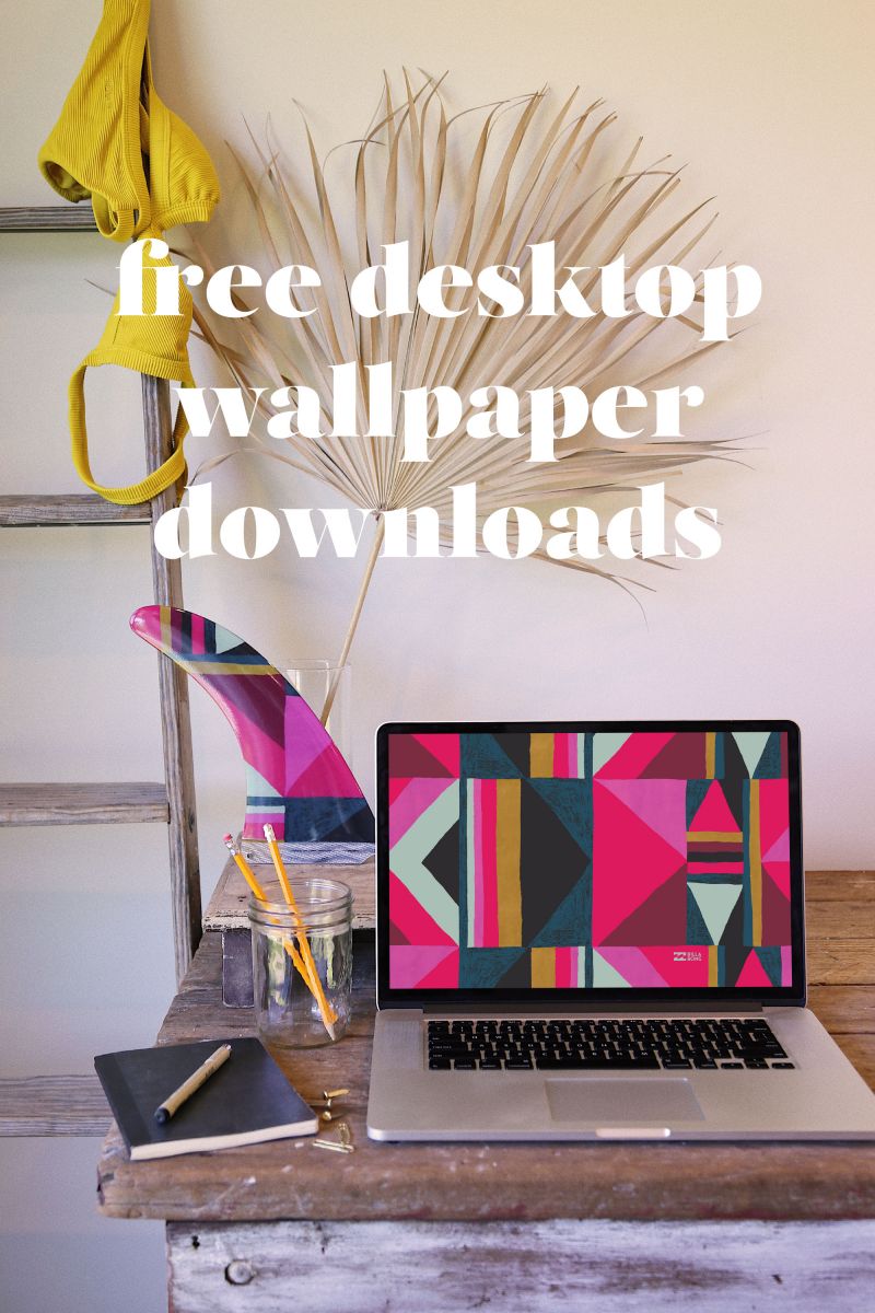 DESKTOP DOWNLOAD: DRESS YOUR TECH IN OUR BURN WILD PRINT – Billabong