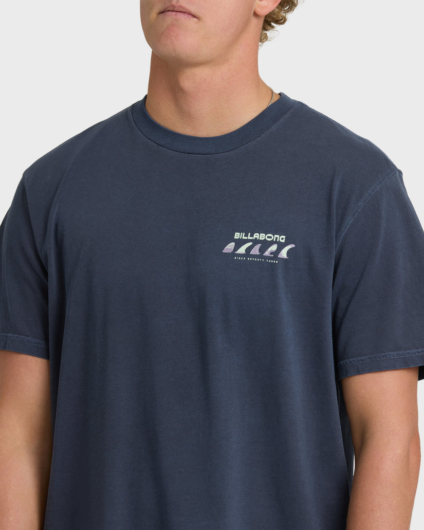 Choices Wave Washed Premium Short Sleeve T-Shirt - Graystone | Billabong