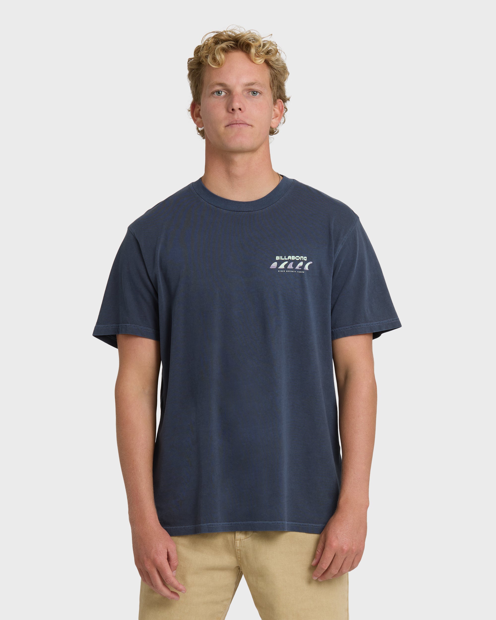 Choices Wave Washed Premium Short Sleeve T-Shirt - Graystone | Billabong