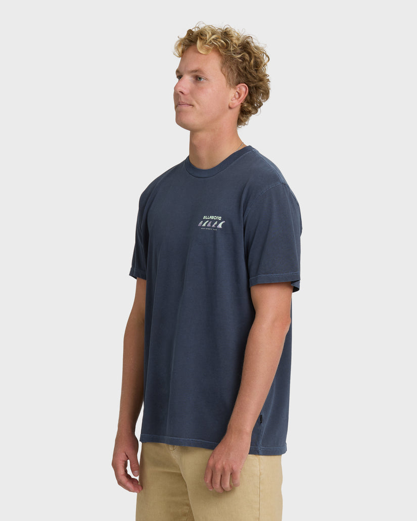 Choices Wave Washed Premium Short Sleeve T-Shirt - Graystone | Billabong