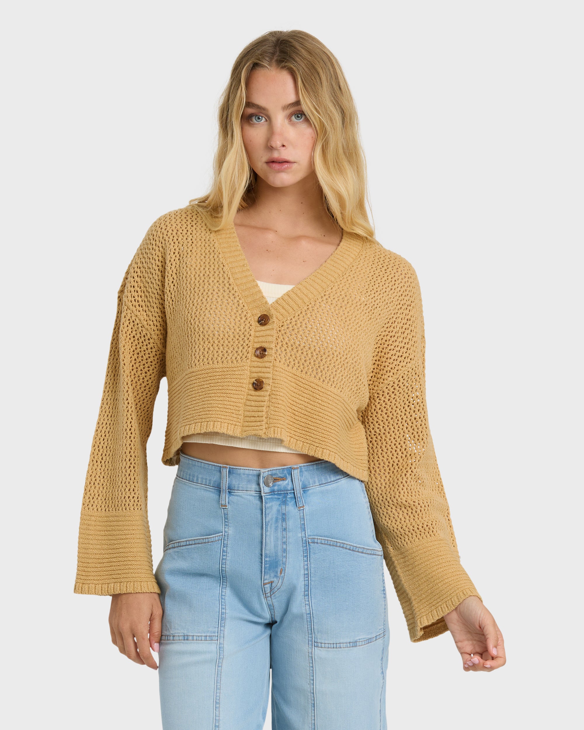 Tavi Cardigan - Sand | Billabong