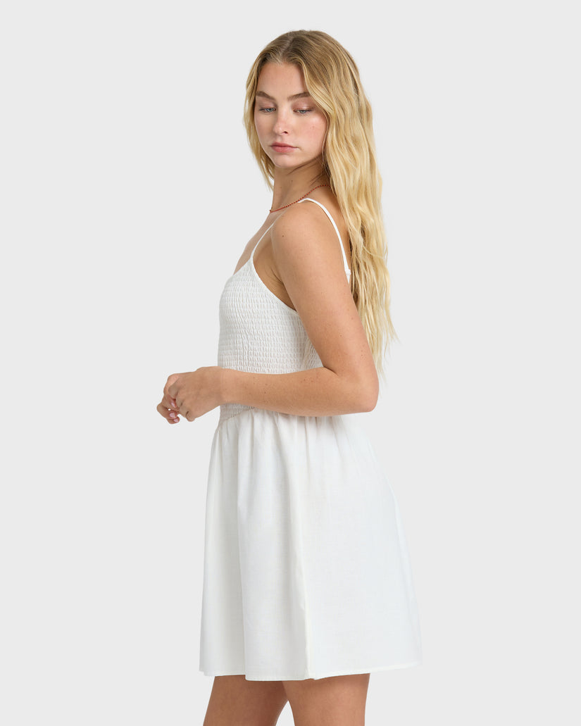 True Love Mini Dress - Salt Crystal | Billabong