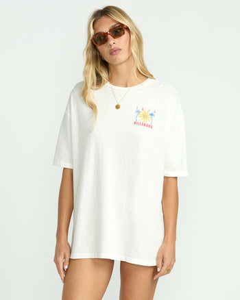 Hot Haze Tee - Salt Crystal | Billabong