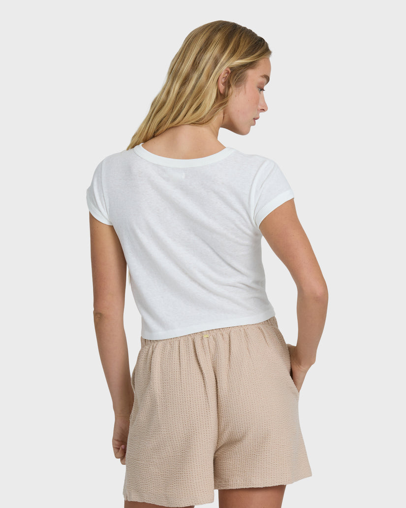 Daily T-Short Sleeve T-Shirt - Salt Crystal | Billabong